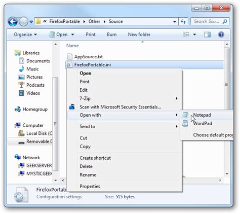 Disable The Splash Screen In Portable Firefox And Other Portable Apps
