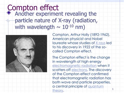 Ppt Compton Effect Powerpoint Presentation Free Download Id9235176