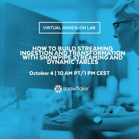 Snowflake On Linkedin Snowflake Virtual Hands On Lab Snowflake Data