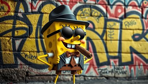 Spongebob Gangster Drawings