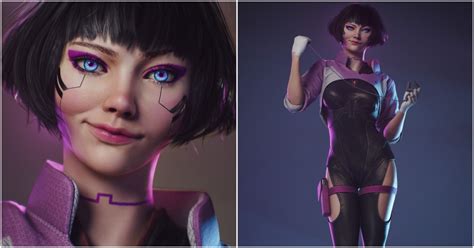 Cyberpunk Edgerunners Sasha Recreated In 3D