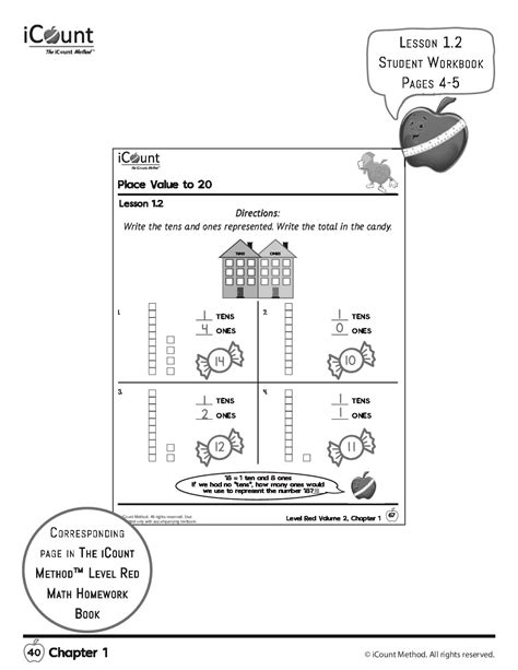 Level Red Teachers Edition Math Book Vol 2 Premium Line Icount Method