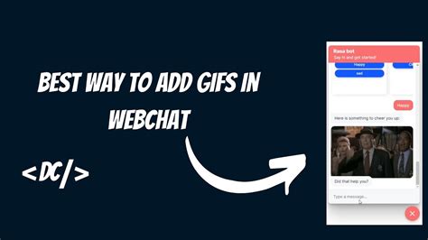 Add GIFS In Rasa Webchat In 3Mins YouTube