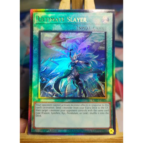Kw2 Yugioh En Uk Waifu Thẻ Bài Ultimate Slayer Ra02 En070