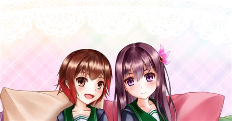 艦隊これくしょん 睦月・如月改二 はつあかりのイラスト Pixiv
