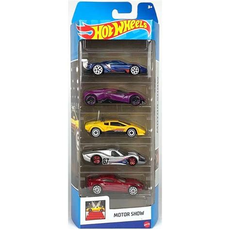HotWheels Pack Motor Show Set MINIATURE TOY SHOP