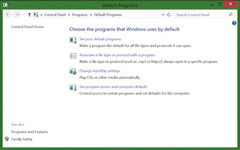 How Do I Set The Default Web Browser In Windows 8
