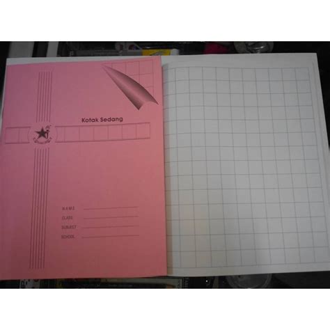 Jual Buku Tulis Kotak Mandarin Kotak Sedang 11x14 Kotak Book Shopee