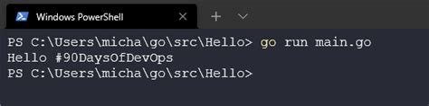 90daysofdevops Setting Up Your Devops Environment For Go And Hello