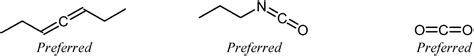 Organic Chemistry Skeletal Formula For Carbon With Two Double Bonds Chemistry Stack Exchange