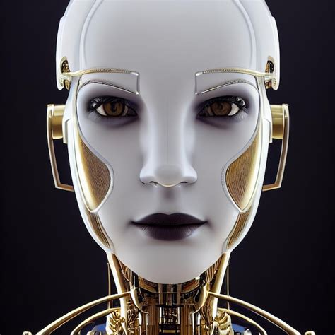 Premium Photo Cyberpunk Woman Portrait Futuristic Neon Style