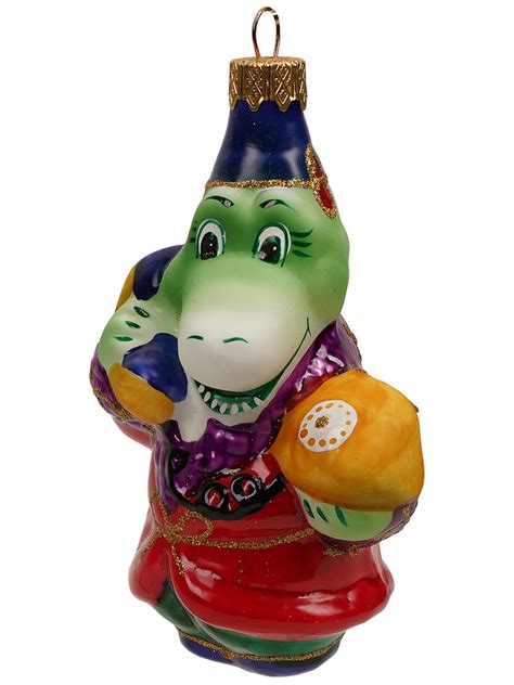 Игрушка на елку Крокодил 12 см Игрушки на елку Советские игрушки елочка Елочные украшения