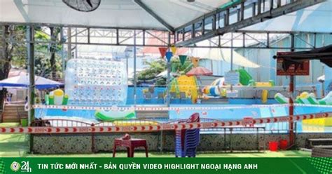 Điều tra vụ bé trai tuổi tử vong ở công viên nước Con Nít