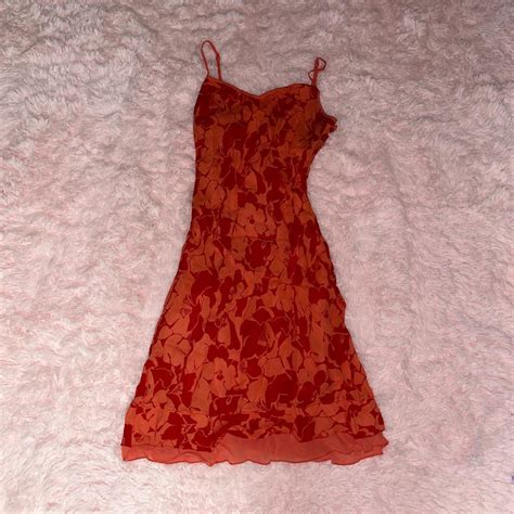 Vintage American Eagle Dress Size 6 More Of Peachy Depop