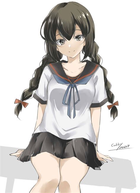 磯波艦これ 「艦これ版真剣お絵描き60分一本勝負20240228艦これ版深夜の真剣お絵描」gakkyのイラスト