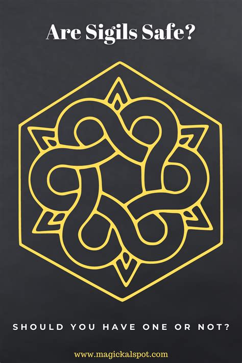Are Sigils Safe Should You Have One Or Not Sigil Magic Magic
