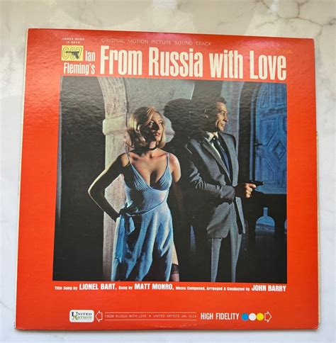 From Russia With Love Soundtrack 1963 First Edition Vinyl Lp Vg Ebay