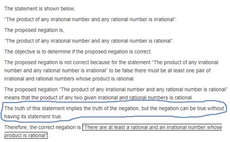 Solved The Statement Is Shown Below The Product Of Any