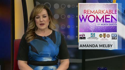 Remarkable Woman Amanda Melby Youtube