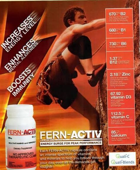 Fern Active Vitamins And Minerals Lazada Ph