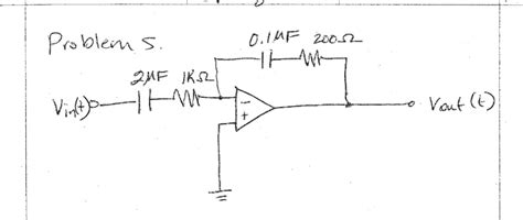 solved 1 find the frequency response h jw for the given