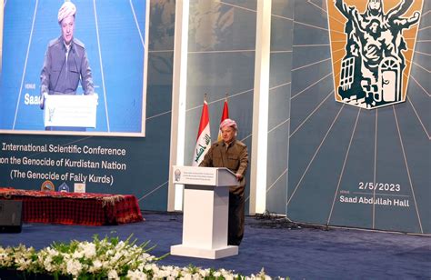 بارزانی تاوانەكانی گەلی كورد لە بیر ناكە