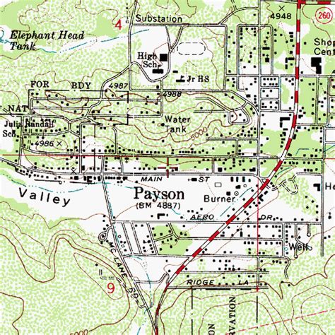 Payson Arizona Map