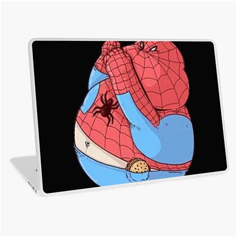 Dummy Fat Spidey Laptop Skin For Sale By Mhusnul1984 Redbubble
