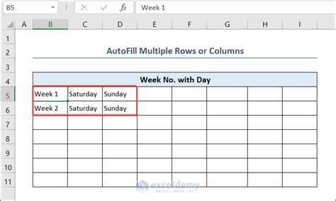 Excel AutoFill (16 Useful Examples) - ExcelDemy