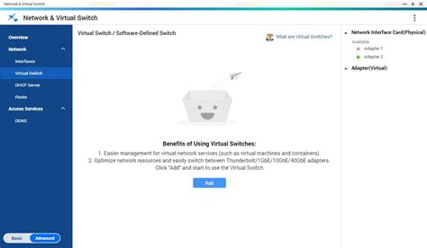 How To Use And Set Up Your Network And Virtual Switch Qnap