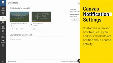 Setting Notification Preferences In Canvas Uaf Center For Teaching And Learning
