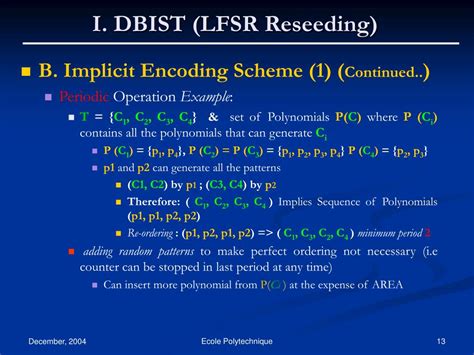 Ppt Deterministic Bist Powerpoint Presentation Free Download Id