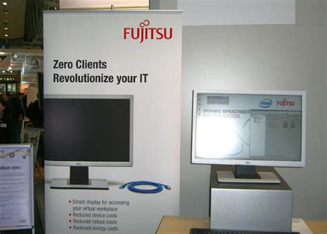 Die Pc Techniker It Blog Fujitsu Zero Client Monitor