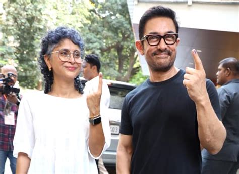 Lok Sabha Election 2024 Aamir Khan Casts His Vote In Mumbai Amid