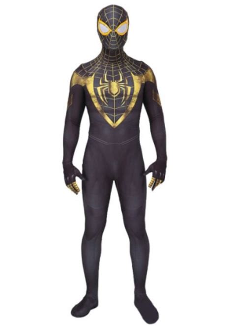 Spider Man Ps5 Miles Morales Costume Uptown Pride Suit Cosplay Bodysuit
