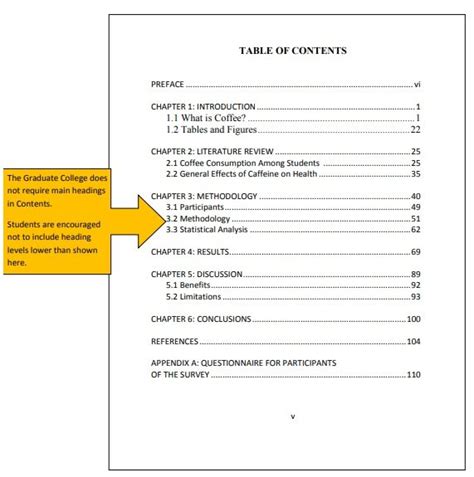 Free Printable Table Of Contents Templates Word Pdf Table Of Hot Sex Picture