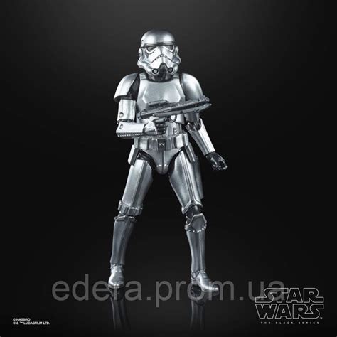 Штурмовик Зоряні Війни Чорна серія Hasbro Star Wars Black Series Stormtrooper Carbonized