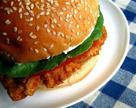 Spicy Chicken Sandwich Recipe Chefs Resource Recipes