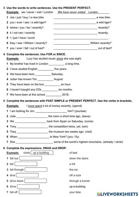 P4 Unit 2 Online Exercise For Live Worksheets