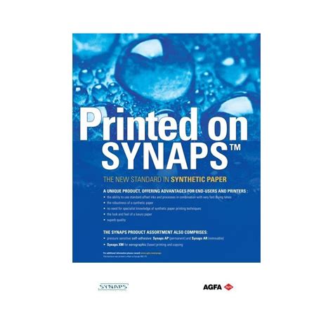 Synaps Paper A4 Synthetic 120mic