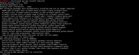 Installing Libcurl3 Led To Losing Half Of The Tools Installed · Issue