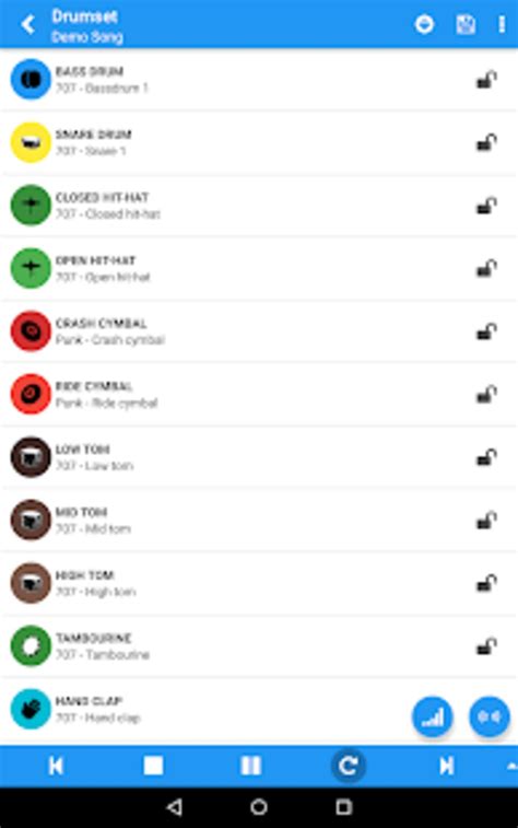 Drum Sequencer Drum Machine Apk สำหรับ Android ดาวน์โหลด