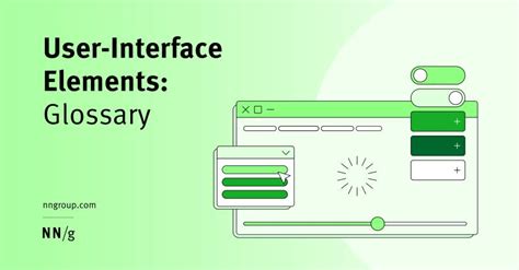 User Interface Elements Glossary Jaturong Chimruang
