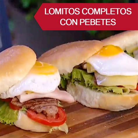 Lomitos Completos Con Pebetes