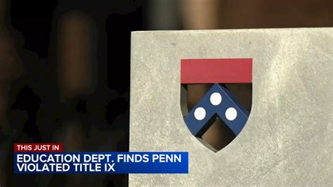 Trump Administration Says Penn Violated Sex Discrimination Laws After Transgender Swimmer