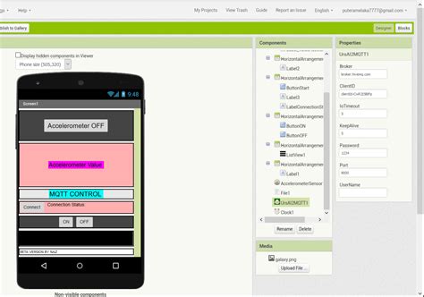 Please Help Sending Accelerometer Data To MQTT Server Extensions
