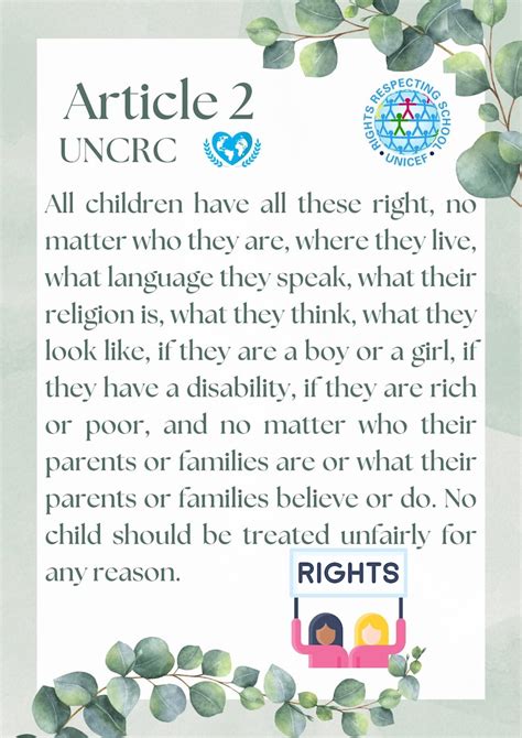Article 31 Rrs Rights Respecting School Uncrc Class Charter Unicef Classroom Display Classroom