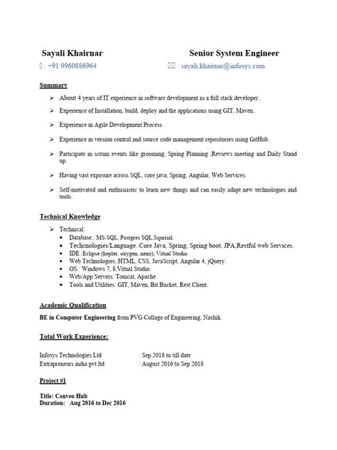 sayali khairnar resume pdf web service world wide web