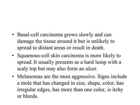 Skin Malignancies Bcc Scc Mm