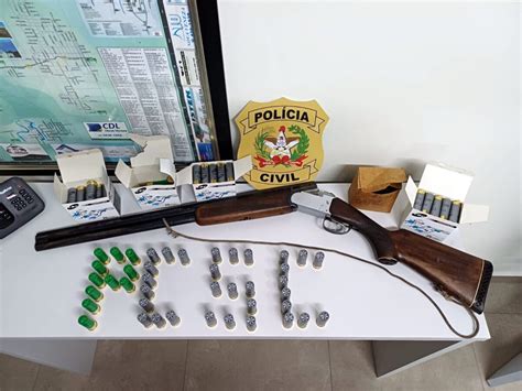 Investigado Por Ameaça E Posse Ilegal De Arma De Fogo é Alvo De Ação Da